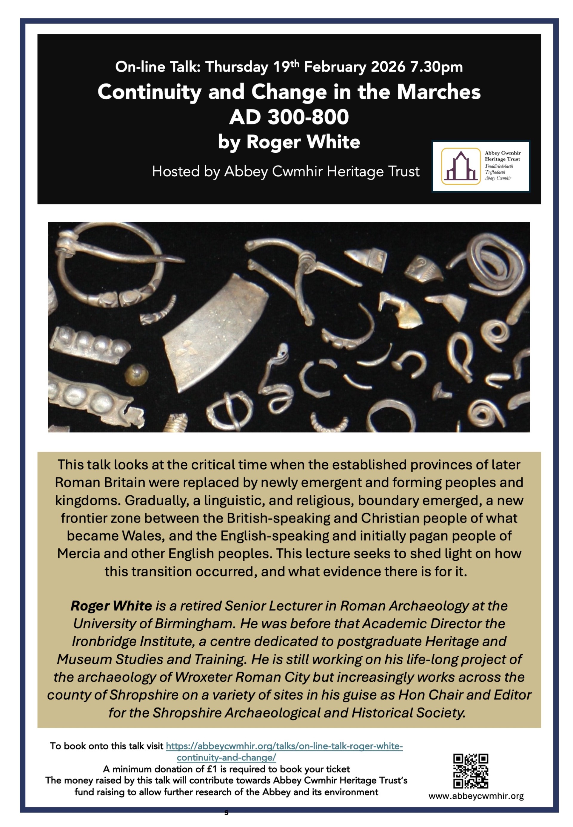 Thursday 19th February 2026 – Continuity and Change in the Marches AD ...